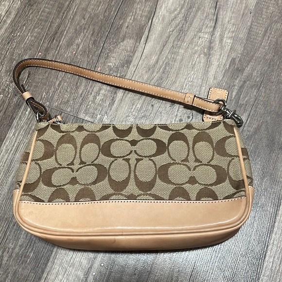 Coach | Bags | Coach Signaturere Jacquard Mini Y2k Pochette Shoulder ...